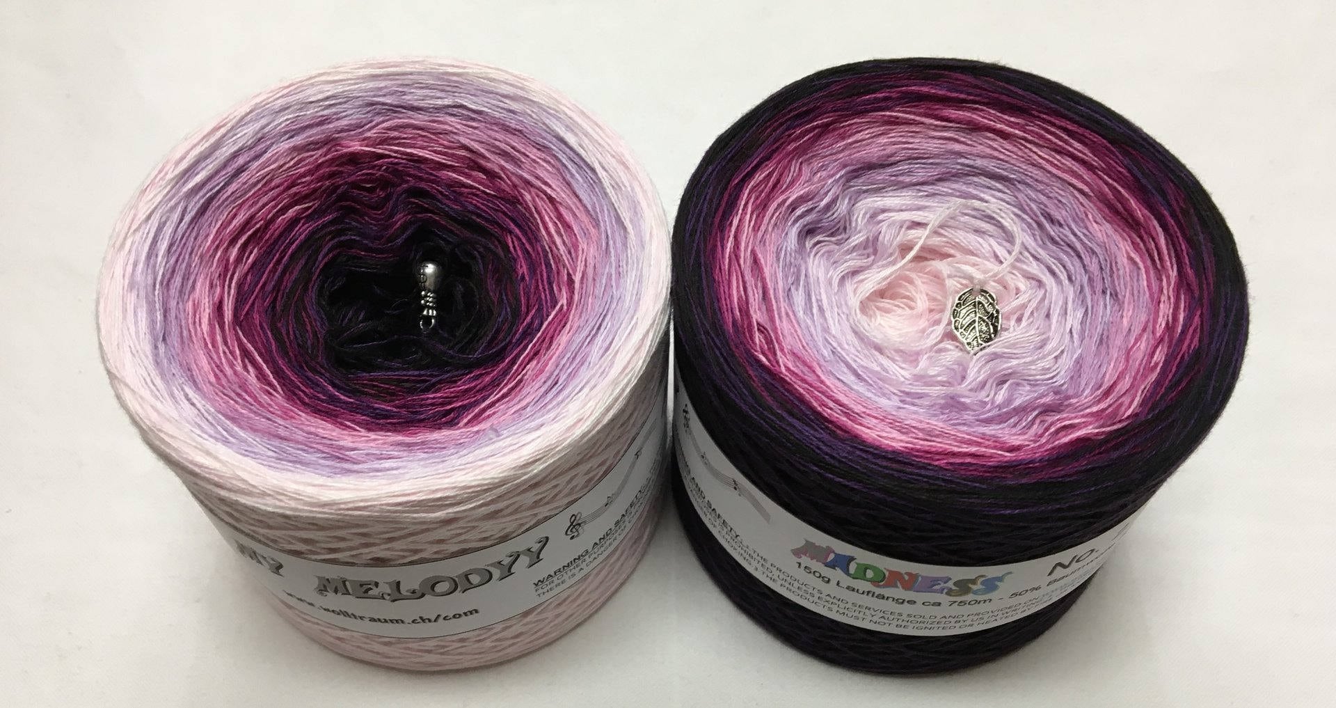 Madness Collection 2 Crazy Yarn Multi Colored Yarn - Etsy