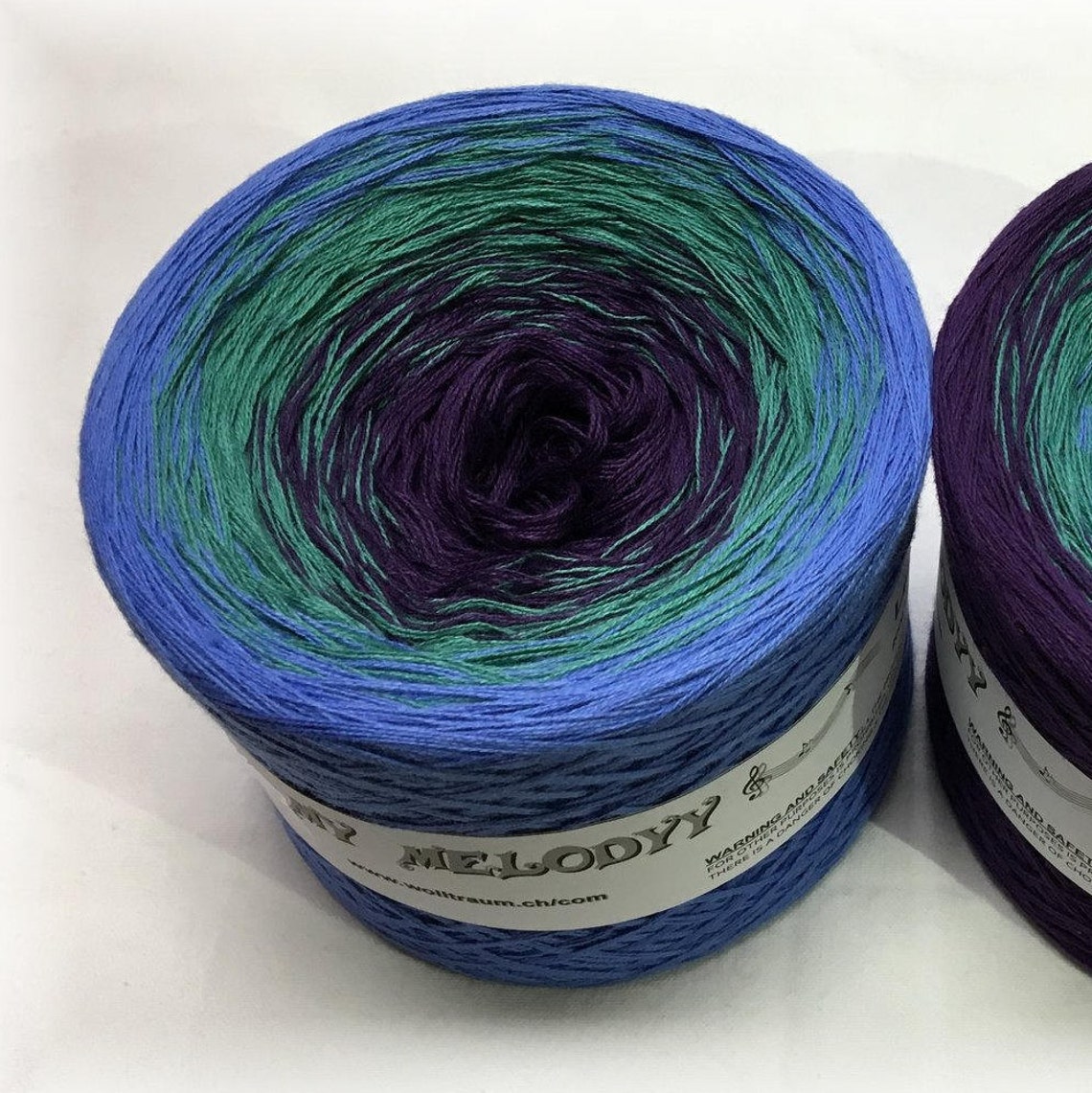 Lola Colorful Yarn Gradient Cotton Yarn Gradient Crochet - Etsy Australia