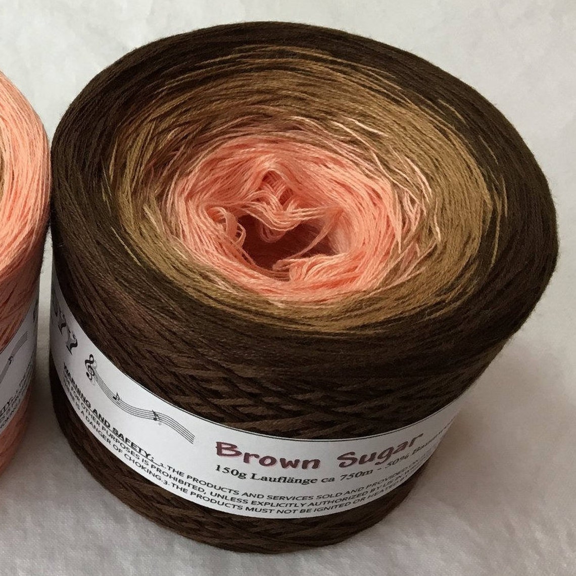 Brown Sugar Brown Crochet Yarn Knitting Yarn Wolltraum - Etsy
