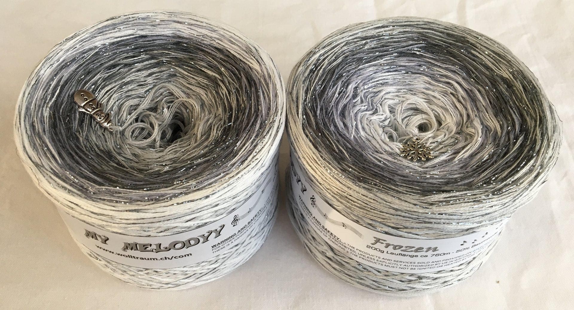 Frozen Christmas Yarn Holiday Yarn Gradient Yarn | Etsy