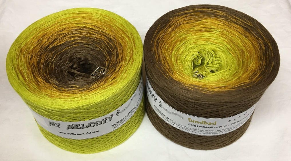 Sinbad - Lime Green Yarn - Crochet Yarn - Knitting Yarn - Wolltraum ...