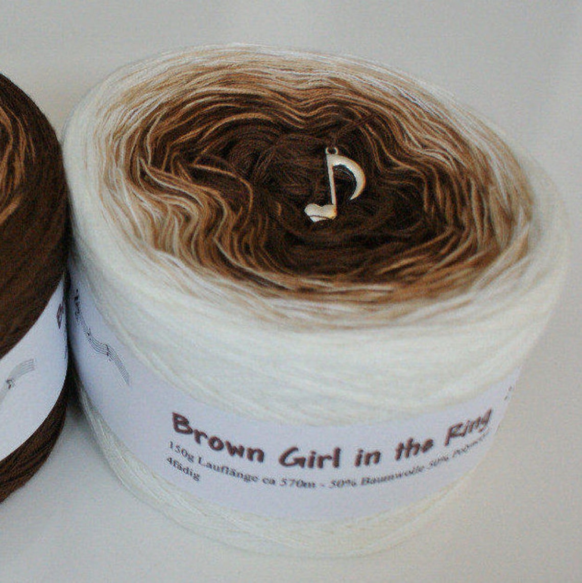 Brown Girl Gradient Yarn Brown Cotton Yarn Brown Acrylic - Etsy