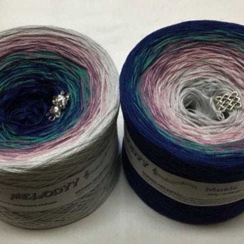 Music 4 Ply Gradient Yarn Crochet Yarn Knitting Yarn - Etsy