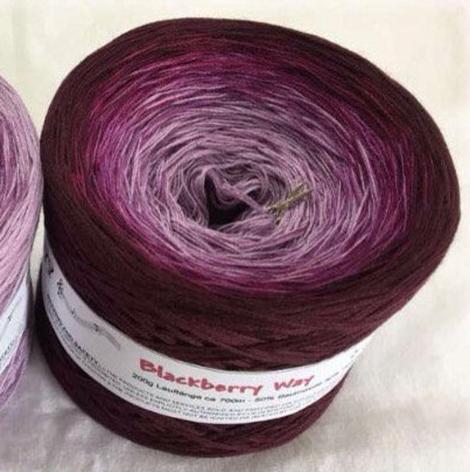 Blackberry Way - Purple Gradient Yarn - Purple Crochet Yarn - Purple ...