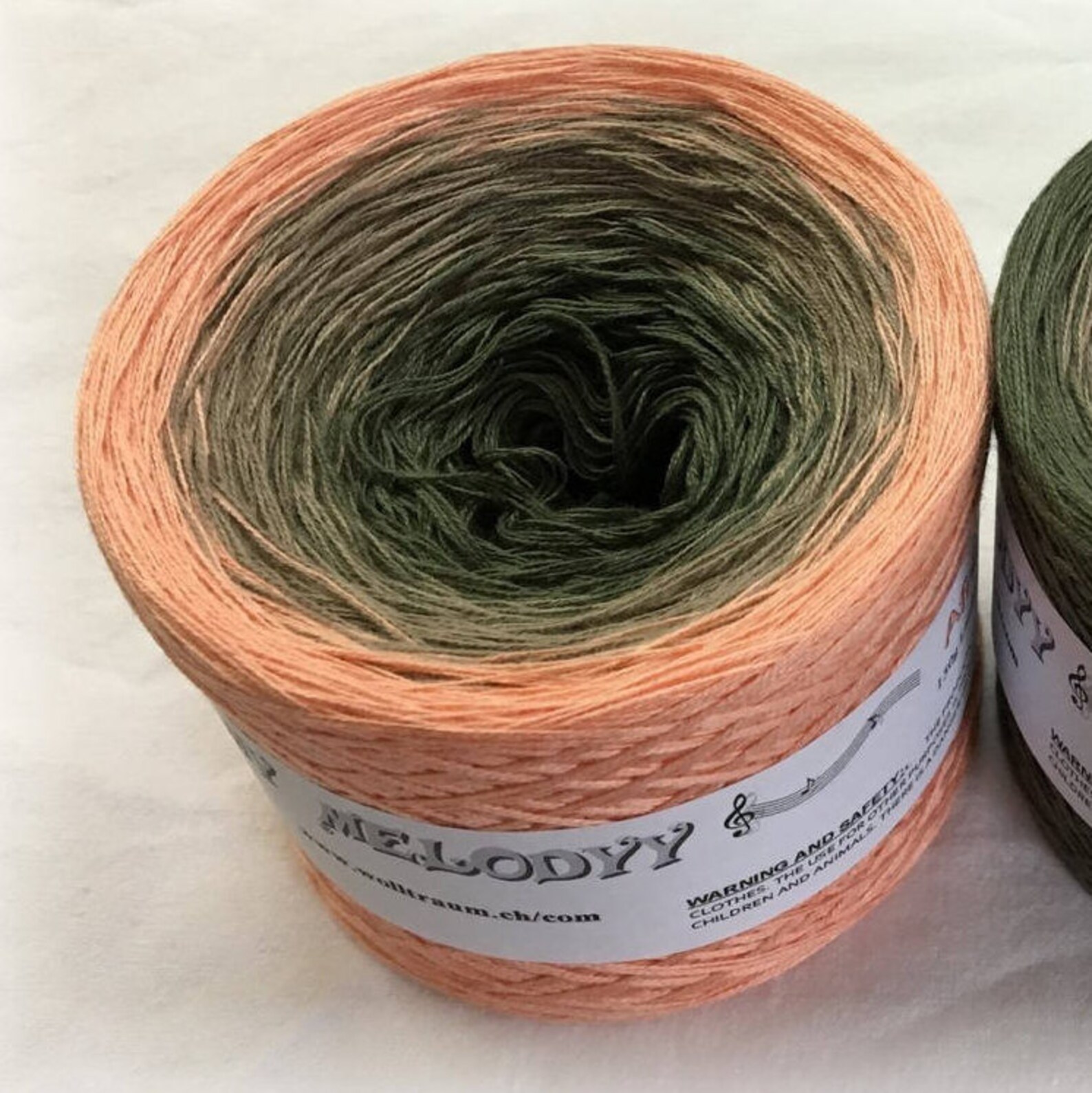 Africa Gradient Yarn Cotton Acrylic Yarn My Melodyy by - Etsy