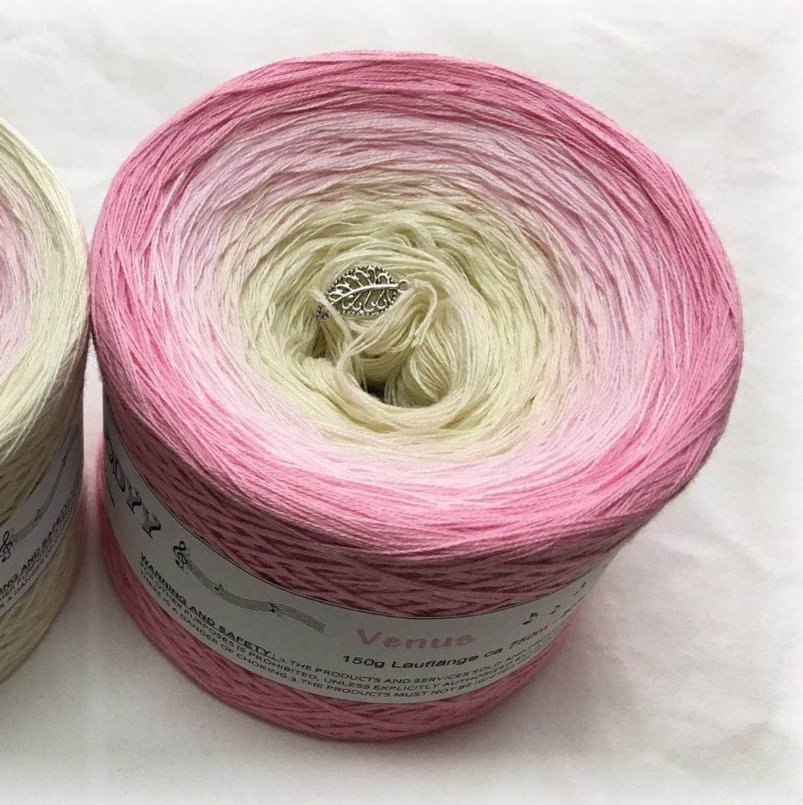 Venus Pink Gradient Yarn Pastel Gradient Yarn Light - Etsy