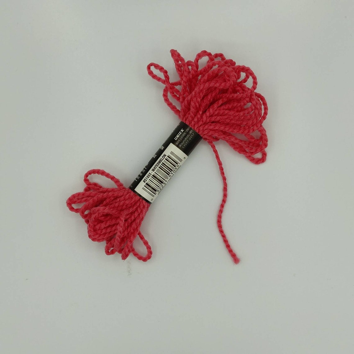 Red Plastic Canvas Yarn Needloft Yarns 100% Nylon 2 Ply 10 | Etsy