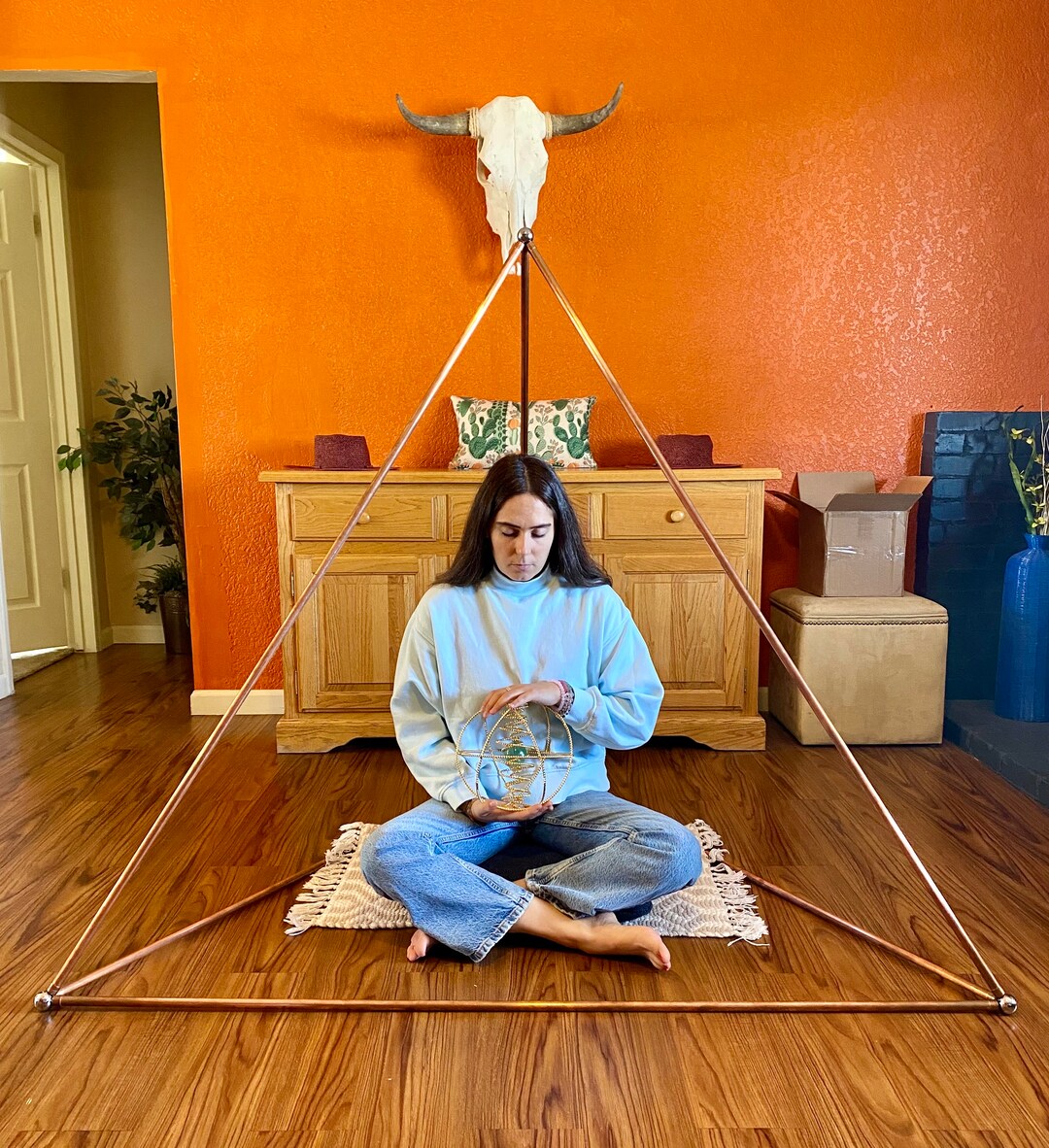 Magnetic Tetrahedron Meditation Pyramid - Etsy