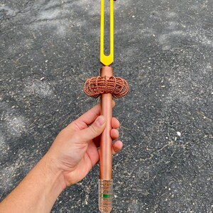 Sound Saber - Tuning Fork Therapy Wand (fork Not Included) - Etsy