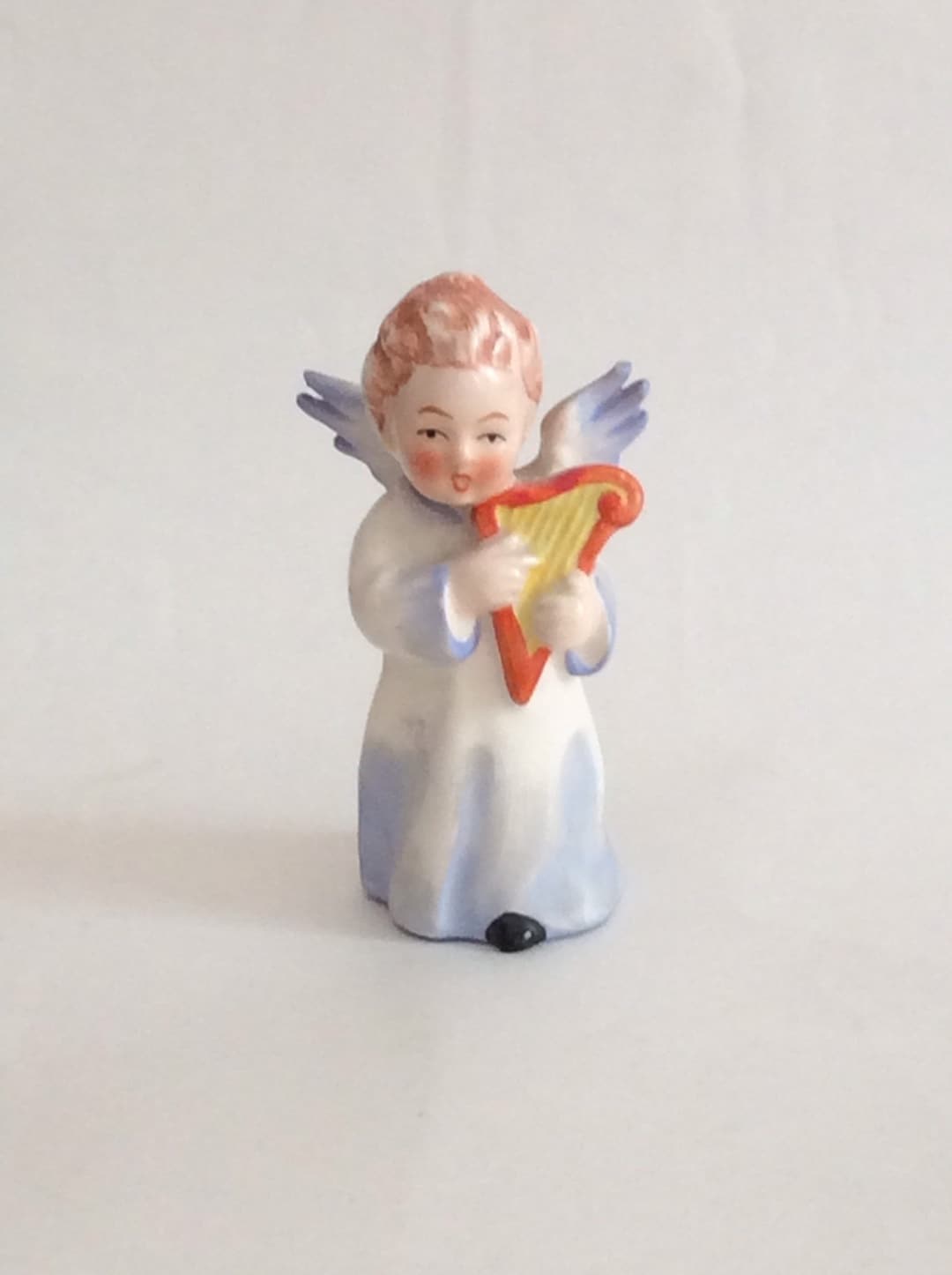Vintage Hummel Angel Playing Harp. West Germany - Etsy