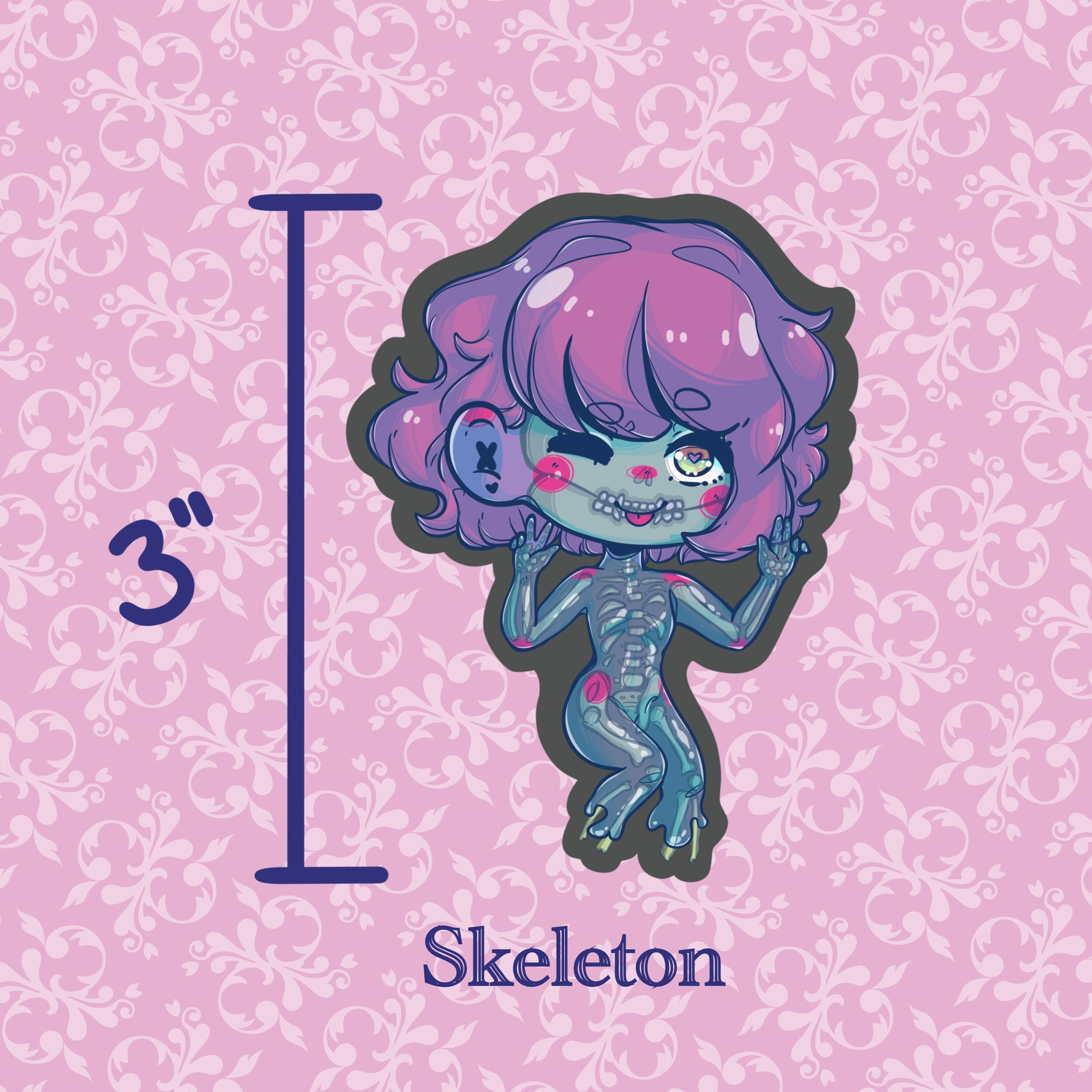 Monster OC Chibi Stickers 3, Die-cut, Matte - Etsy