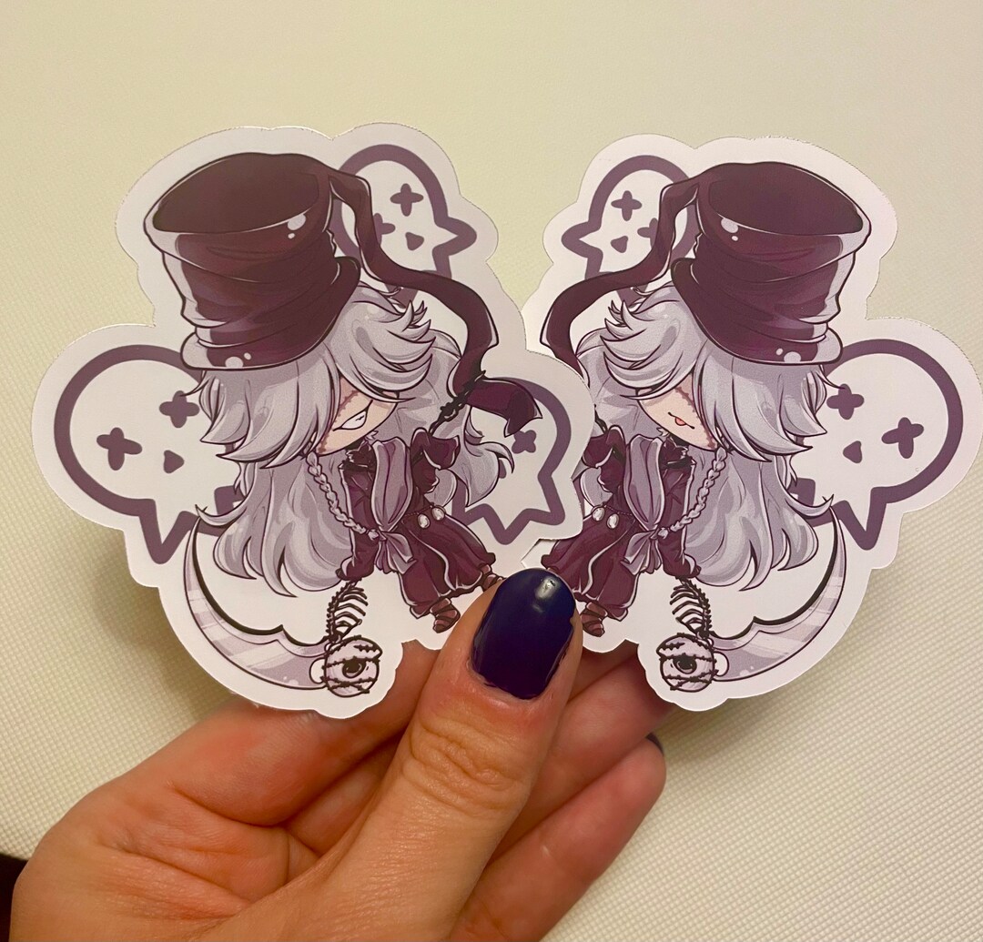 Undertaker Chibi Set! (3", Die-cut, Matte) - Etsy