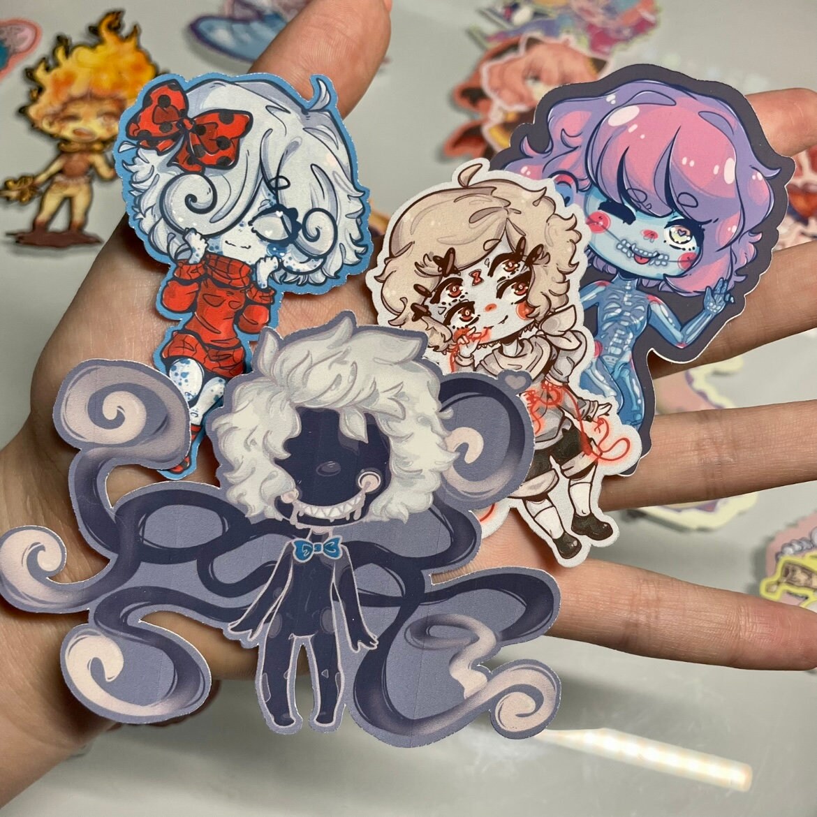 Monster OC Chibi Stickers 3, Die-cut, Matte - Etsy