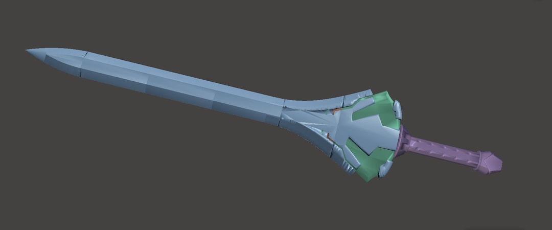Fate Excalibur Galatine Sword STL File - 3D Printer Model - Etsy