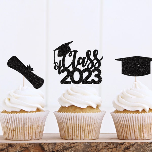 Graduation Cupcake Topper - Etsy