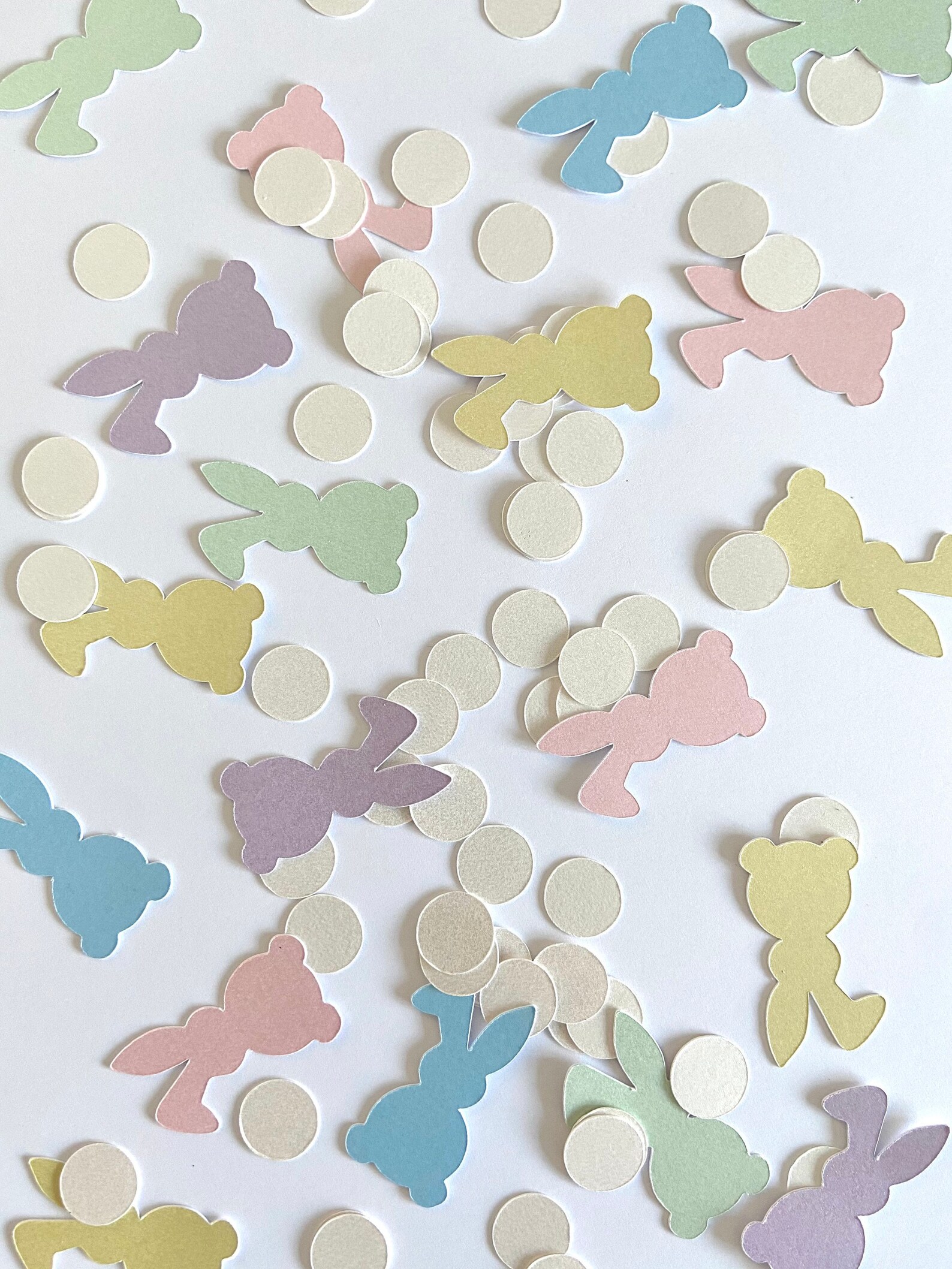 Bunny Table Confetti Easter Table Confetti Bunny Table - Etsy