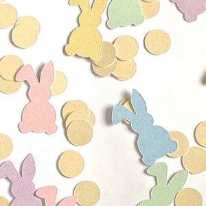 Bunny Table Confetti Easter Table Confetti Bunny Table | Etsy