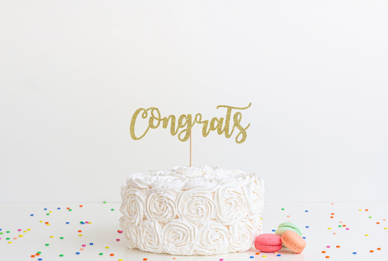 Congratulations Cake Topper Congratulations Topper - Etsy
