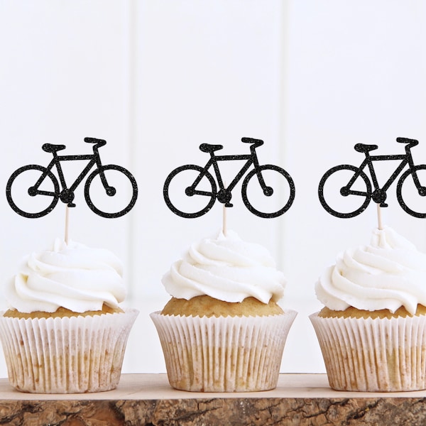 Bicycle Cake Topper - Etsy