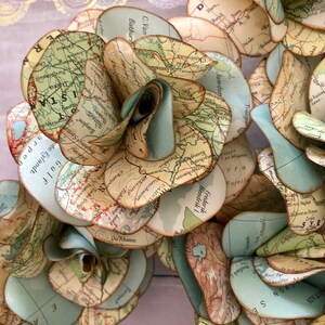 Map Roses, Road Map Roses, Atlas Roses, Map Rose Bouquet, Atlas Rose ...