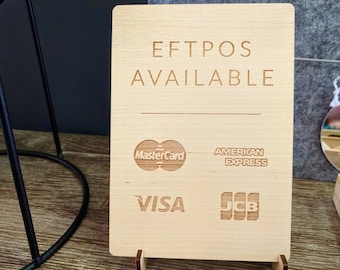 Eftpos Sign | Etsy