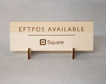 Eftpos sign | Etsy