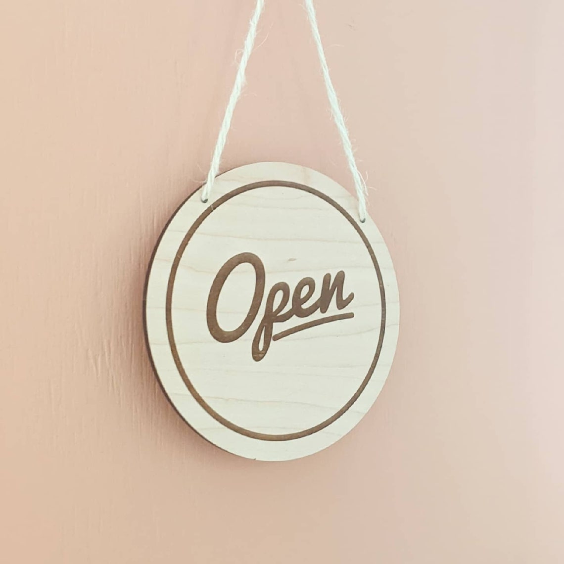 Wooden Open/closed Sign Open Sign Laser Cut Open Sign - Etsy Australia