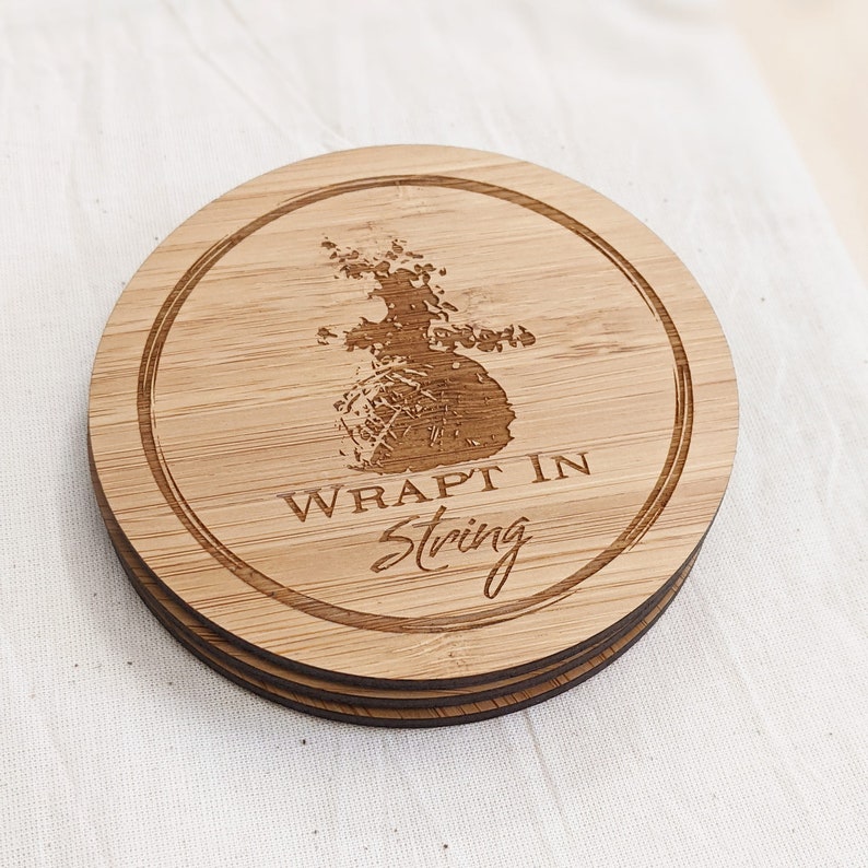 Custom Laser Cut Coasters - Wooden Coasters - Personalised Coasters ...