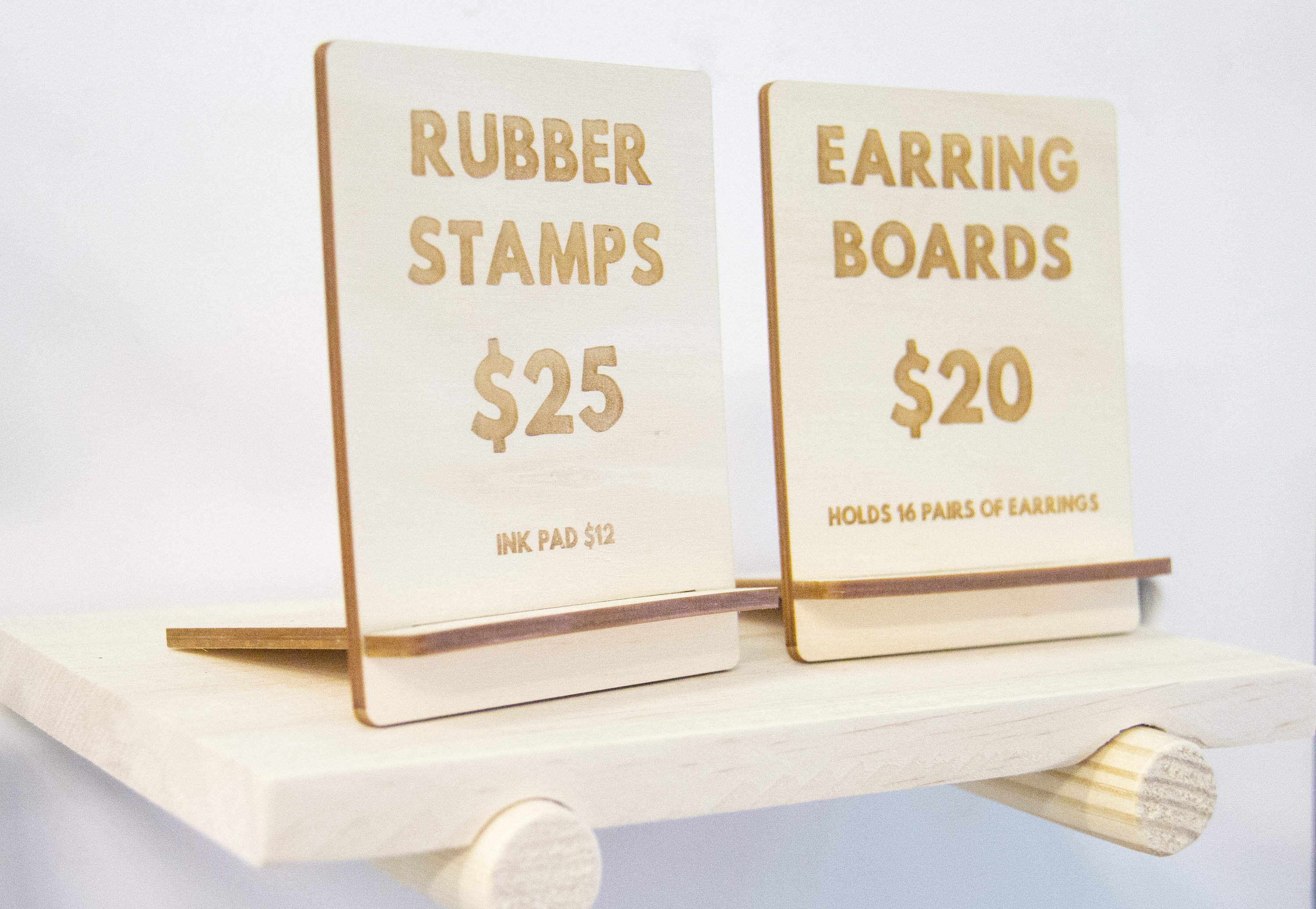 Wooden Price Boards Market Stall Price Signs Freestanding | Etsy