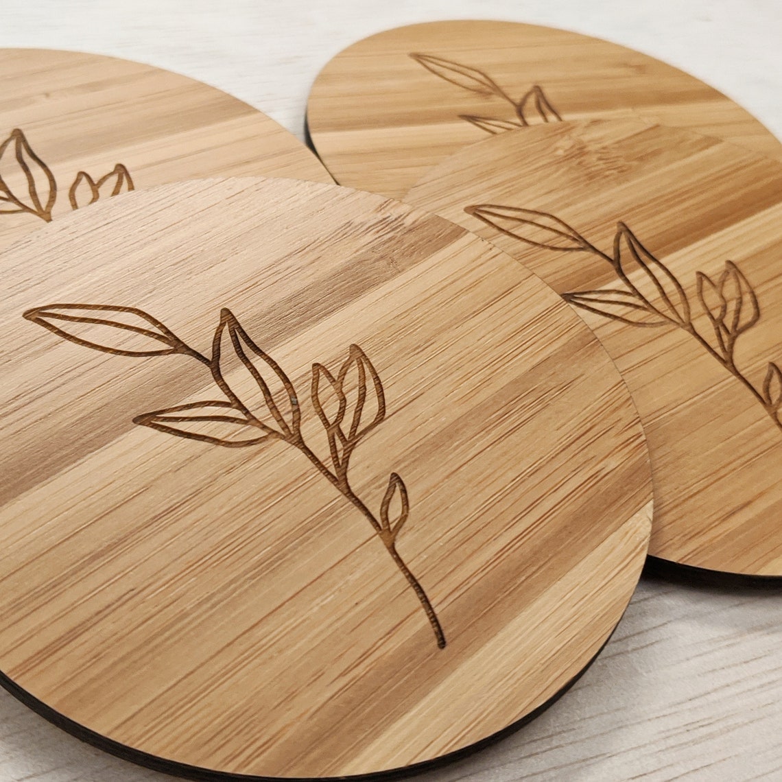 Custom Laser Cut Coasters Wooden Coasters Personalised - Etsy Australia