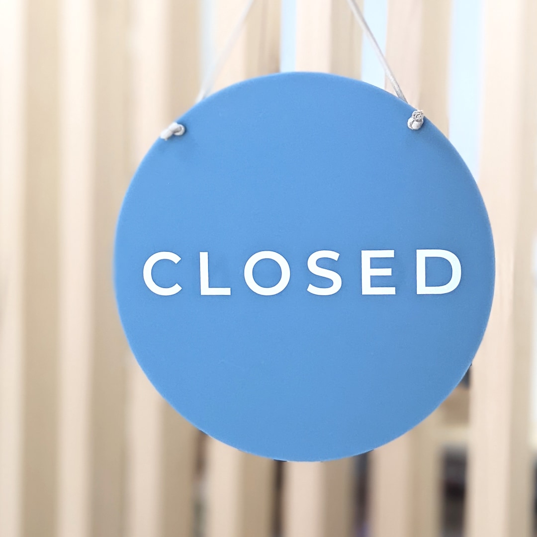 Acrylic Open and Closed Sign - Open Sign - Laser Cut Acrylic Sign ...