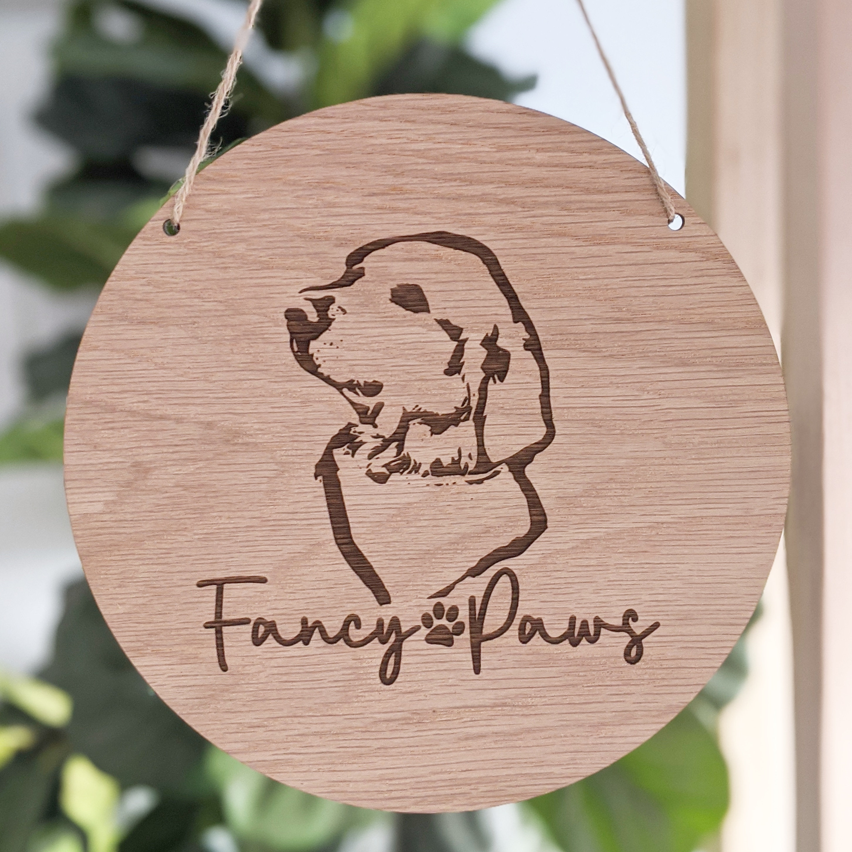 Round Wooden Laser Cut Sign - Etsy Australia