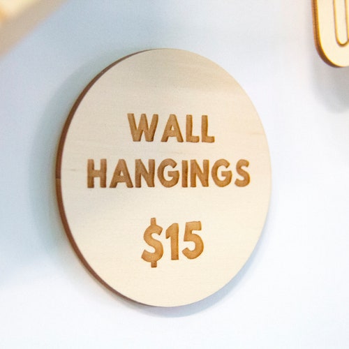 Wooden Price Boards Market Stall Price Signs Freestanding | Etsy