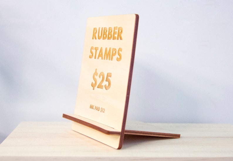 Freestanding Wooden Price Board - Market Stall Sign - Etsy Australia