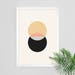 Dualism Geometric Print, Printable Gold Black Abstract, Mid Century ...