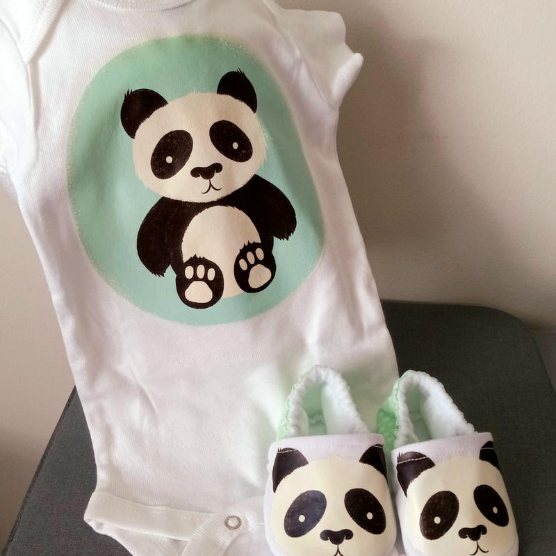 Kids Girls Panda Shoes - Etsy