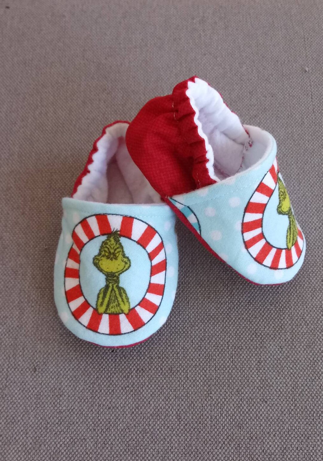 Christmas Inspired Baby Shoes - Etsy