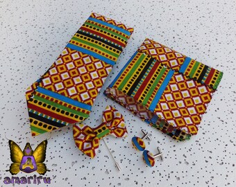 Kente Lapel Pin | Etsy
