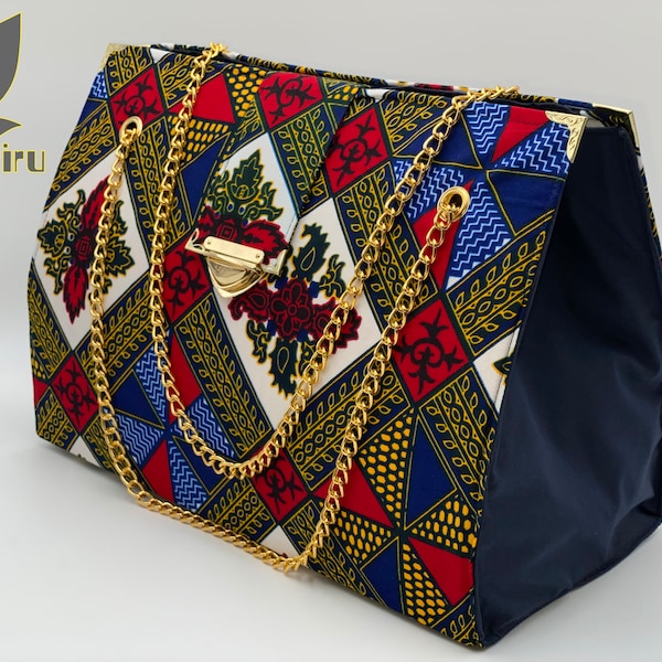 African Print Bag - Etsy