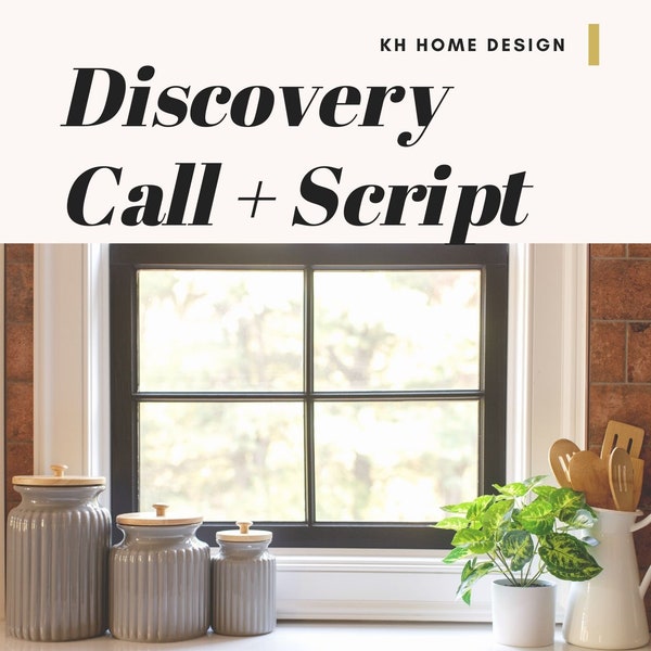 Discovery Call Template - Etsy