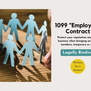 1099 Employee Contract for Interior Designers | Independent Contractor ...