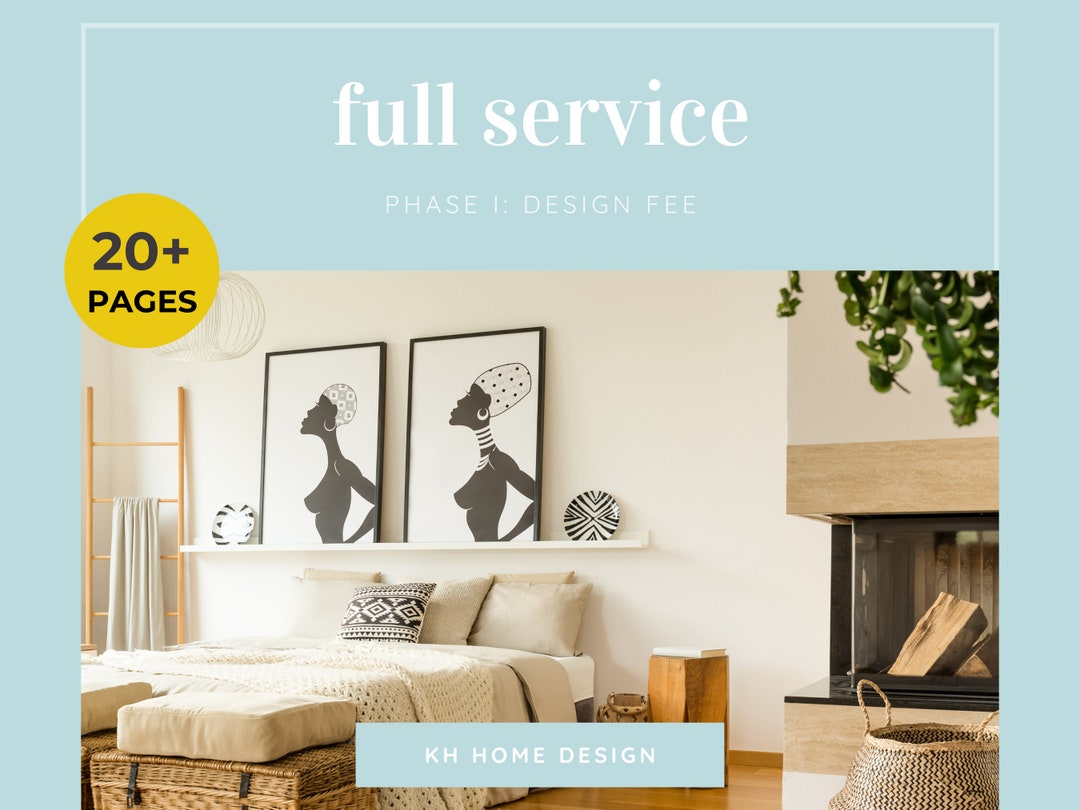 Full Service Interior Design Proposal | Interior Decorating | Editable ...