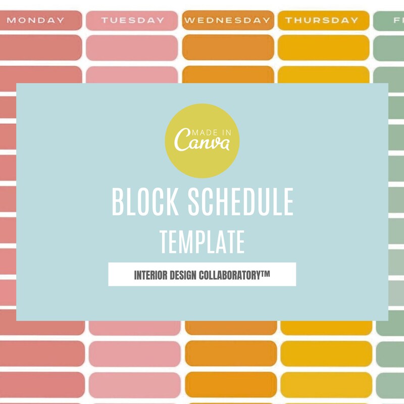 Color Block Design - Etsy