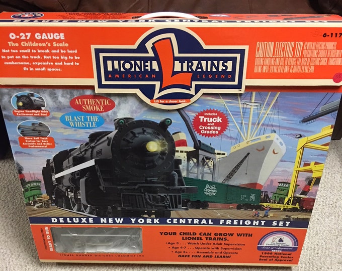 Lionel Deluxe New York Central Freight Set, 6-11735 - Etsy