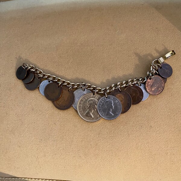 Coin Bracelet - Etsy