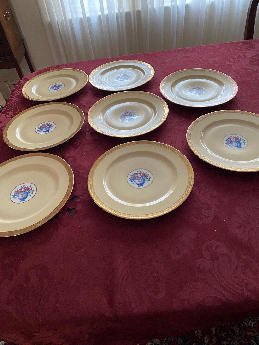 Limoges Dinner Plates, Rare Pattern - Etsy
