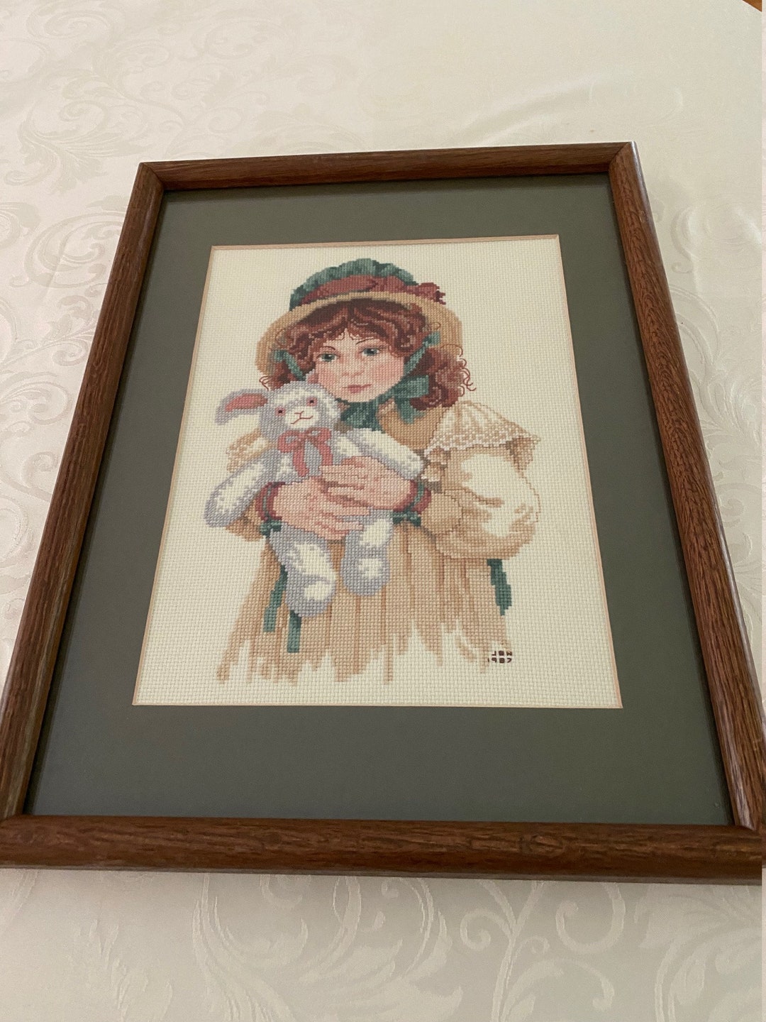 Petit Point Finished Embroidery - Etsy