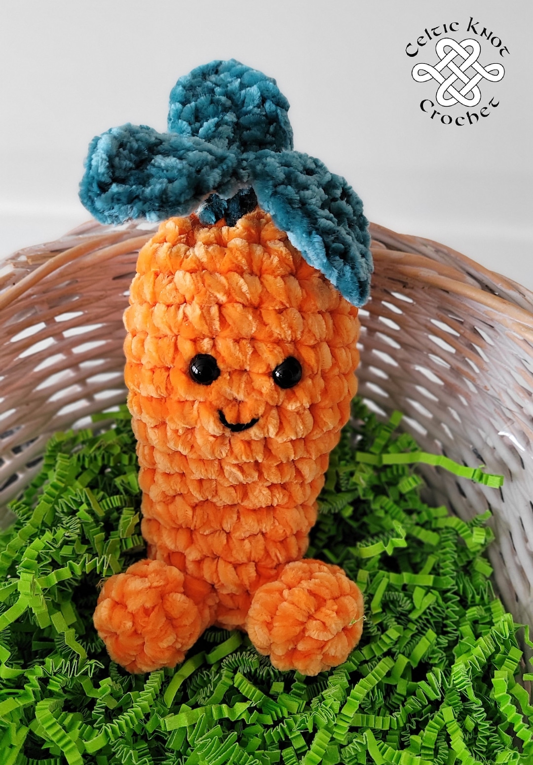 Crochet Softie, Crochet Carrot, Plush Carrot, Crochet Pattern, Crochet ...