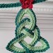 Celtic Garland Christmas Garland Crochet Garland Crochet - Etsy