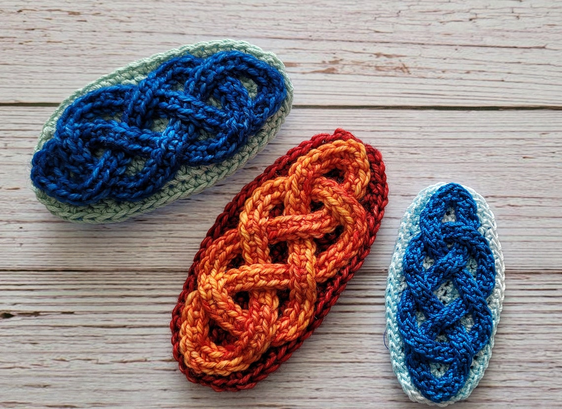 Celtic Knot Barrette Celtic Hair Accessory Hair Accessory - Etsy